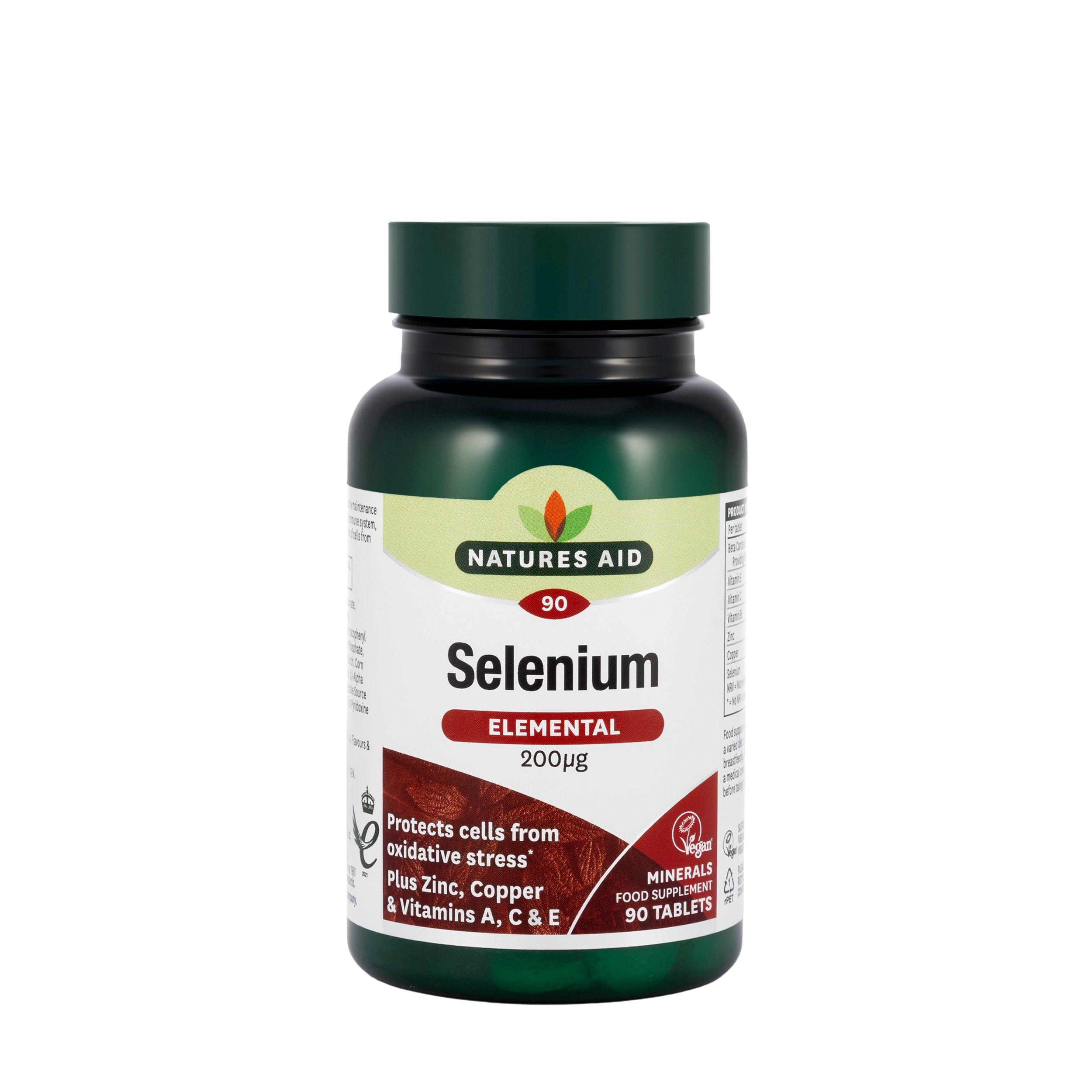 Natures Aid Selenium Elemental 200mcg 90 Tablet – Oscar – Oscar